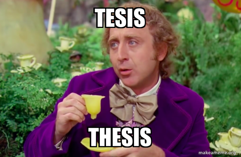 tesis thesis Meme Generator