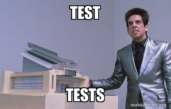 test tests - Center for Ants (Zoolander) Meme Generator
