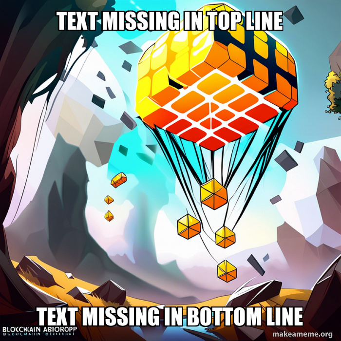 Text Missing In Top Line Text Missing In Bottom Line Strato Vm Meme Generator