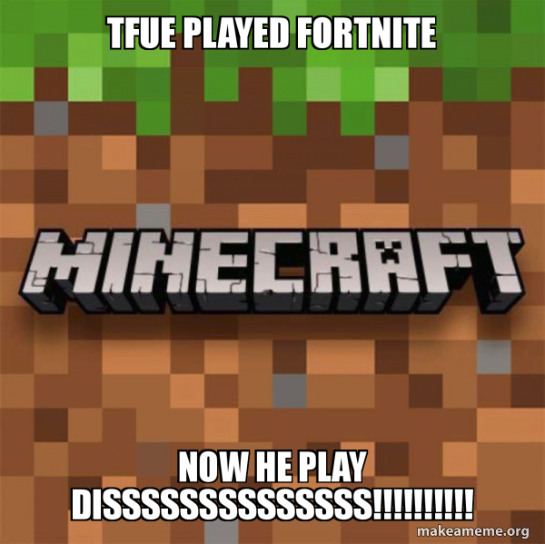 Tfue played fortnite now he play DIssssssssssssss!!!!!!!!!! - Minecraft ...