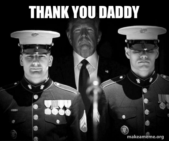 THANK YOU DADDY Meme Generator