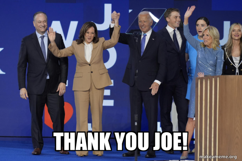 Thank you joe! Meme Generator
