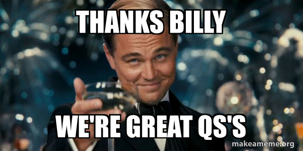 thanks billy we're great qs's - Great Gatsby Reaction - Leonardo ...
