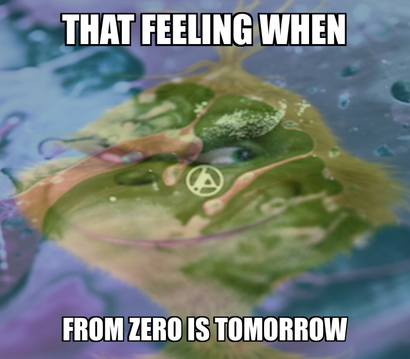 that feeling when from zero is tomorrow Meme Generator