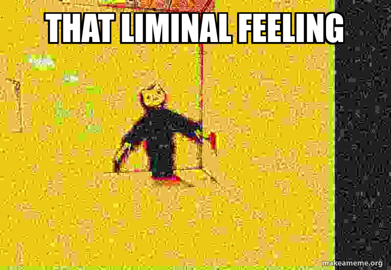 That liminal feeling Meme Generator