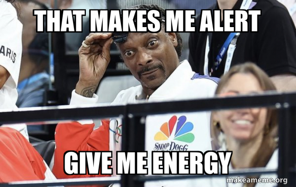 That makes me alert Give me energy - Snoop Dogg Sunglasses at Olympics ...