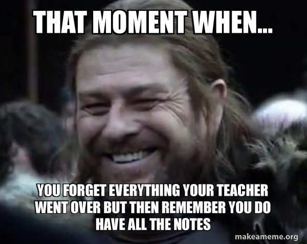 But Then I Remember When Meme