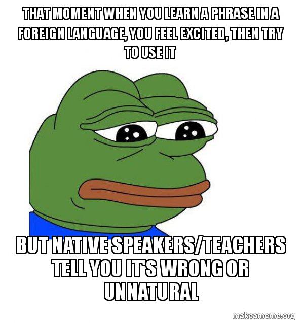 Foreign Language Meme