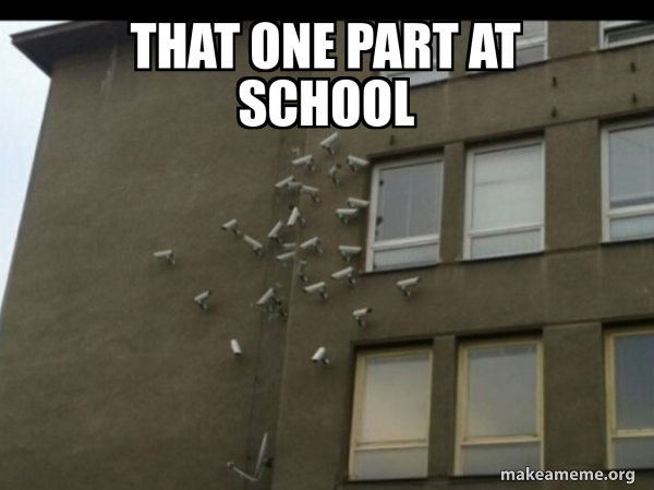 That one part at school - Paranoia meme Meme Generator