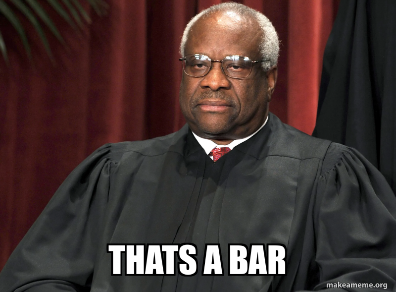 Thats a bar Meme Generator