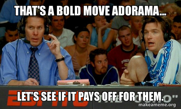 ThaT's a bold move Adorama... LET'S SEE IF IT PAYS OFF FOR them ...