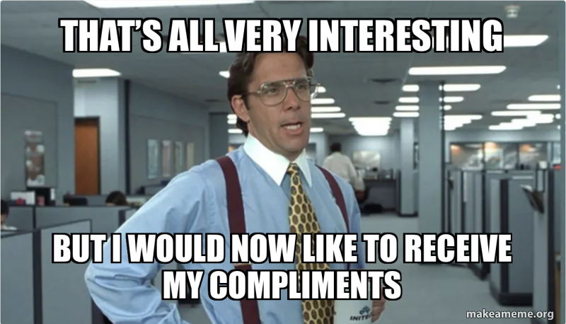 That’s all very interesting But I would now like to receive my ...