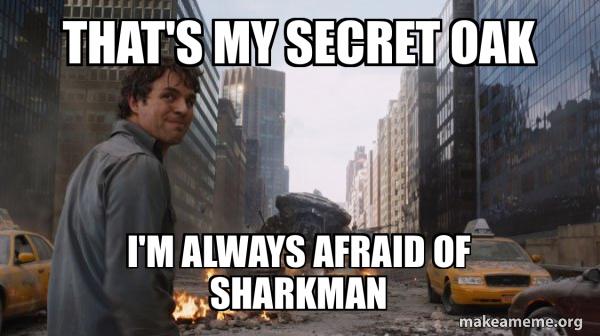 That's my secret Oak I'm always afraid of Sharkman - That's My Secret ...