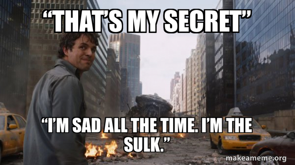 “That’s My Secret” “I’m sad All the time. I’m The Sulk.” - That's My ...
