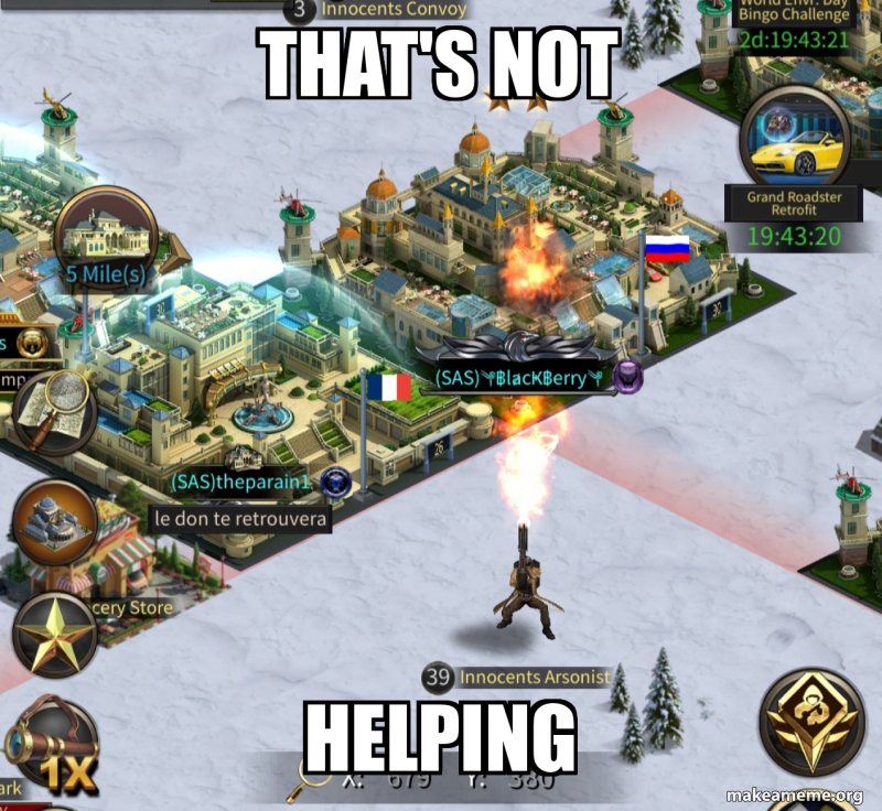 That's not Helping Meme Generator