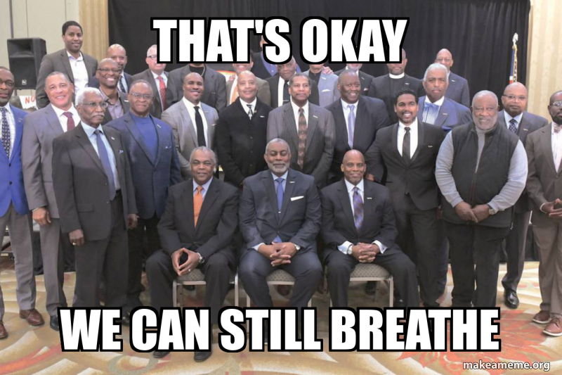 That's okay we can still breathe Meme Generator