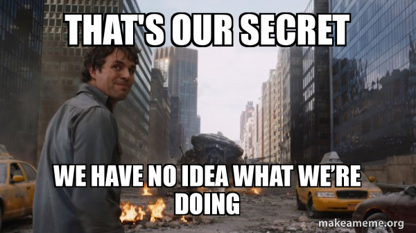 That's Our secret We have no idea what weâ€™re doing - That's My Secret ...