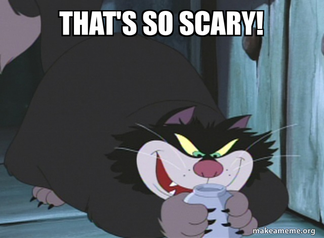 That's So Scary! - Evil Lori Loud Meme Generator
