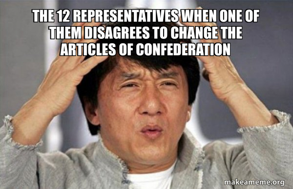 The 12 Representatives when one of them disagrees to change the ...