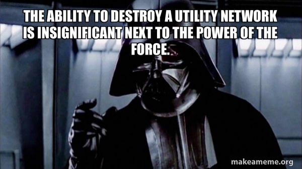 The ability to destroy a utility network is insignificant next to the ...