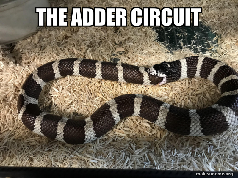 The Adder circuit Meme Generator