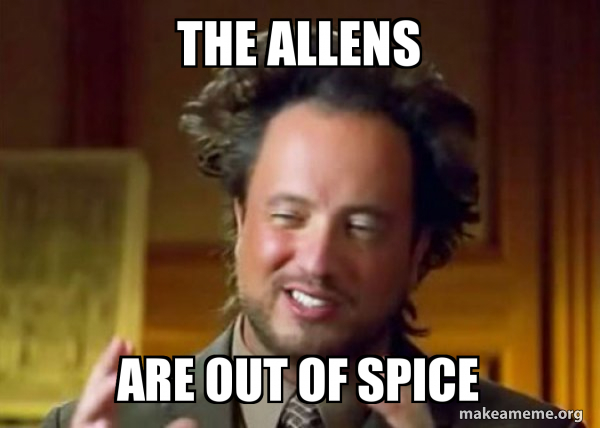 The allens Are out of spice - Ancient Aliens - Crazy History Channel ...