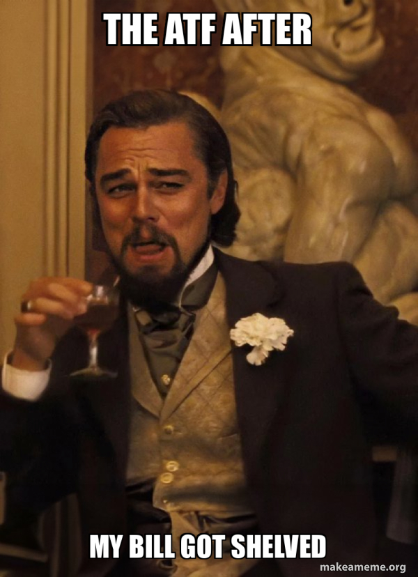 The ATF after My bill got shelved - Leonardo DiCaprio Laughing Django ...