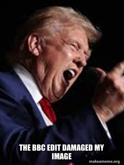 the bbc edit damaged my image Meme Generator