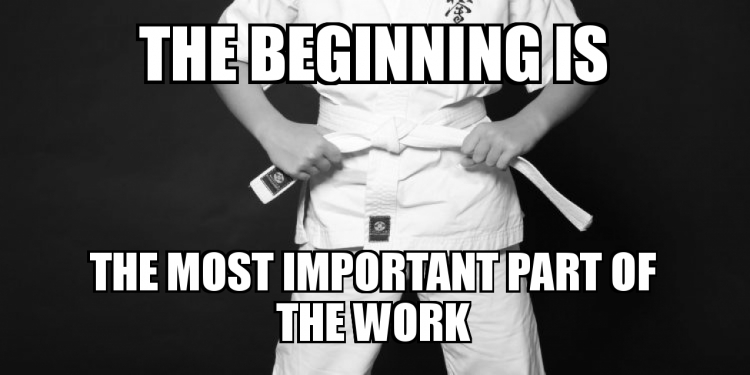 the beginning is the most important part of the work Meme Generator