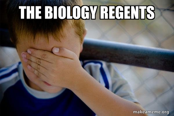 The Biology Regents - Confession Kid Meme Generator