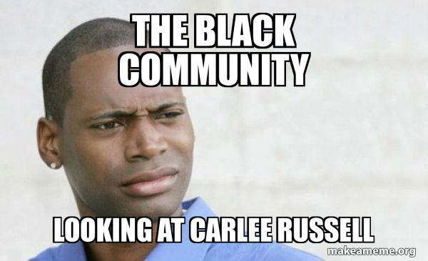 The Black Community Looking at Carlee Russell - Confused Black Man Meme ...