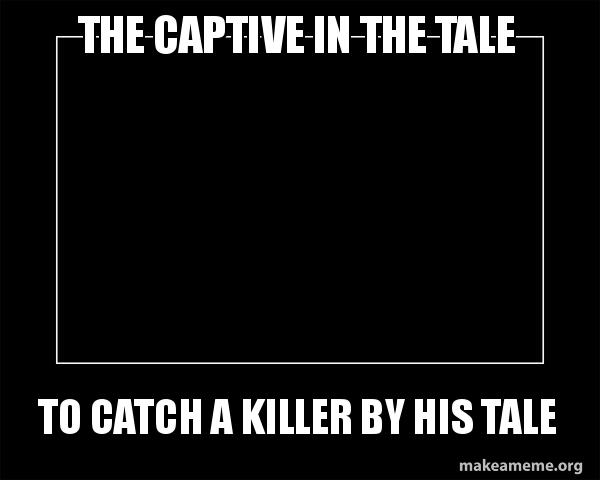 The Captive in the Tale To Catch a Killer by His Tale - Motivational ...