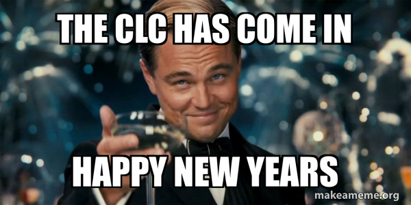 The CLC has come in happy new years - Great Gatsby Reaction - Leonardo ...