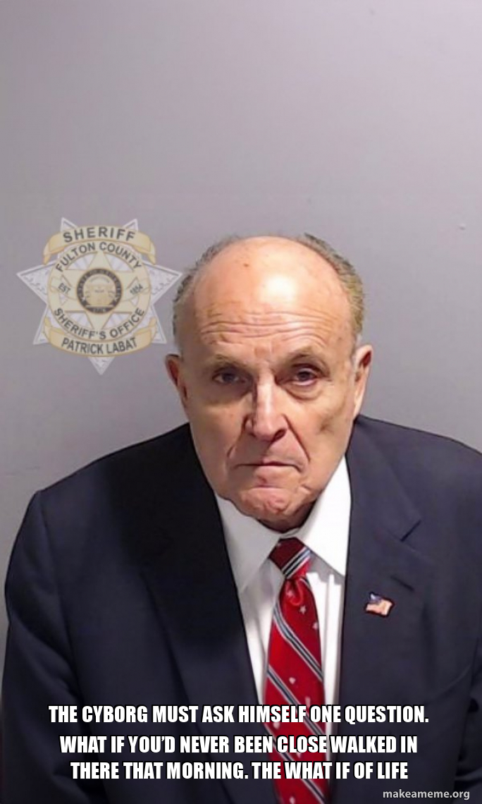 The cyborg must ask himself one question. What if you’d never been ...