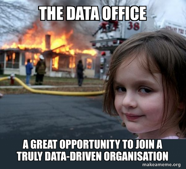 THE DATA OFFICE A GREAT OPPORTUNITY TO JOIN A TRULY DATA-DRIVEN ...