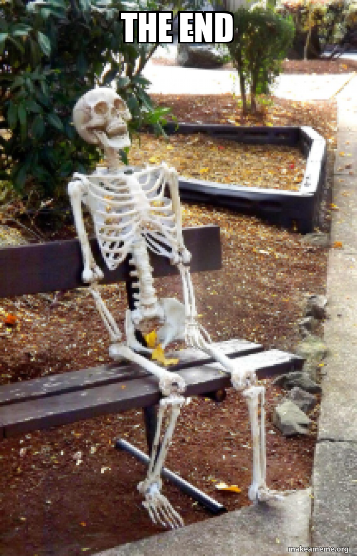 the end Meme Generator