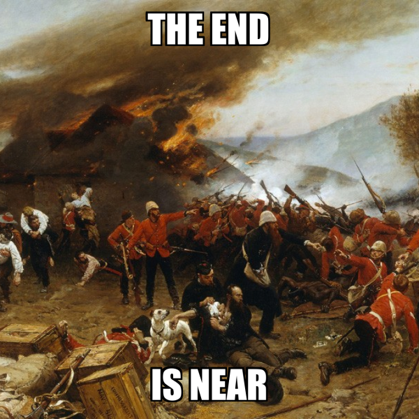 the end is near Meme Generator