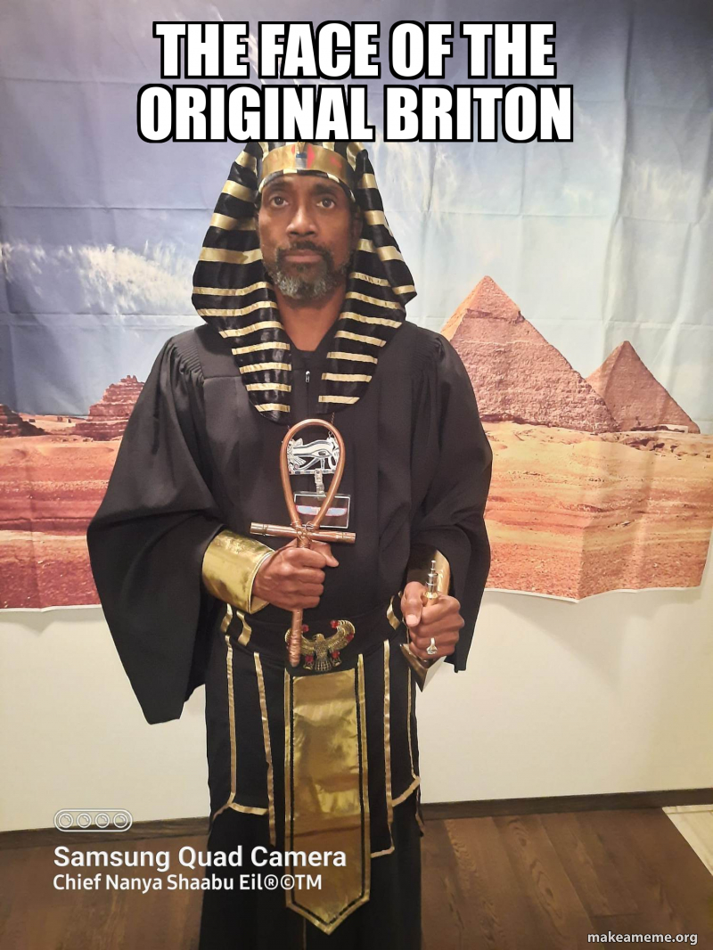 the face of the original briton Meme Generator