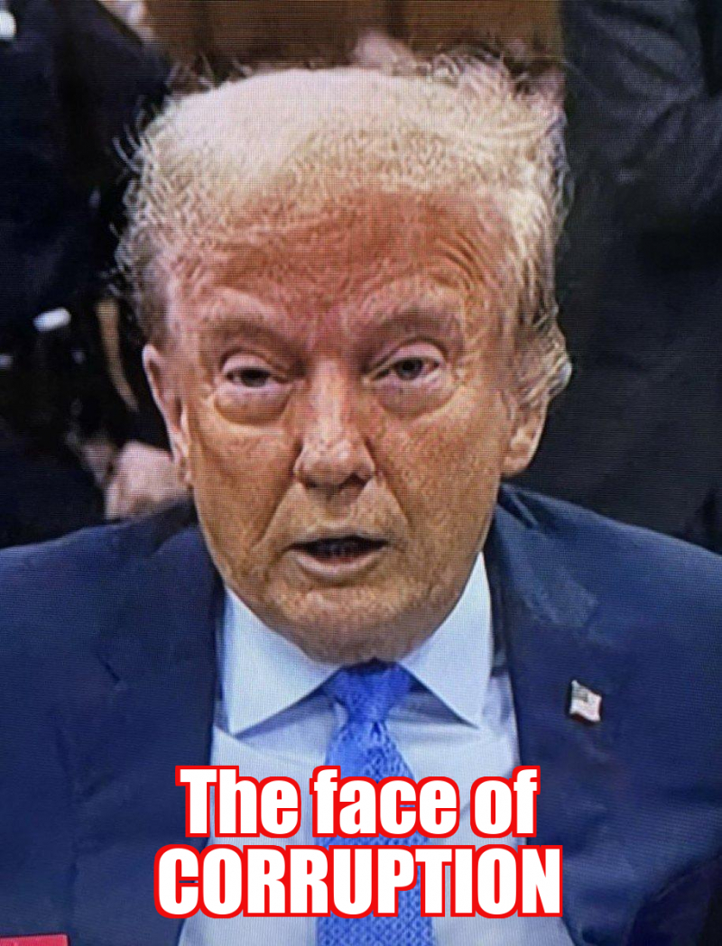 The face of CORRUPTION Meme Generator