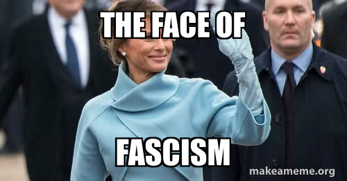 the face of fascism Meme Generator