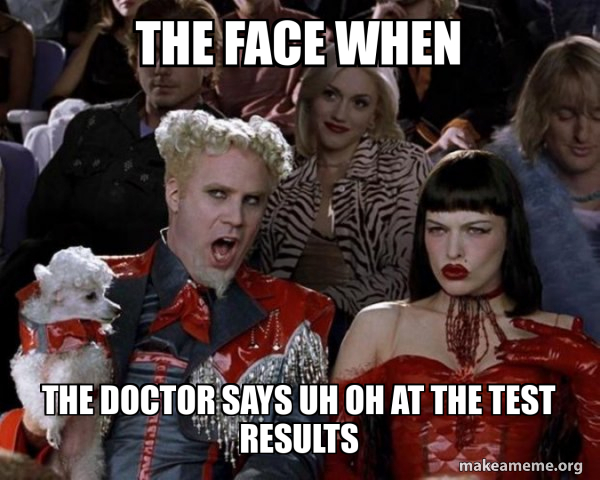 The face when The doctor says uh oh at the test results - So Hot Right ...