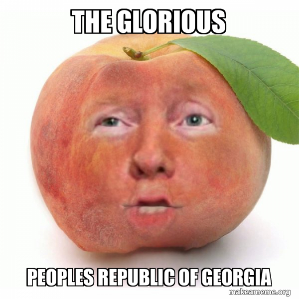 the glorious peoples republic of georgia - Impeached Donald Trump Meme ...