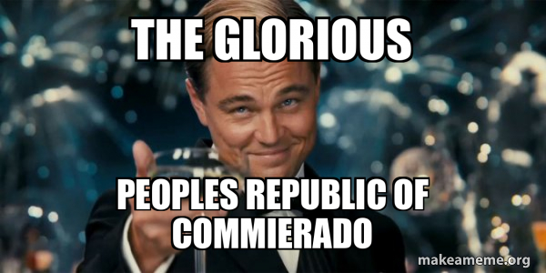 the glorious peoples republic of commierado - Great Gatsby Reaction ...