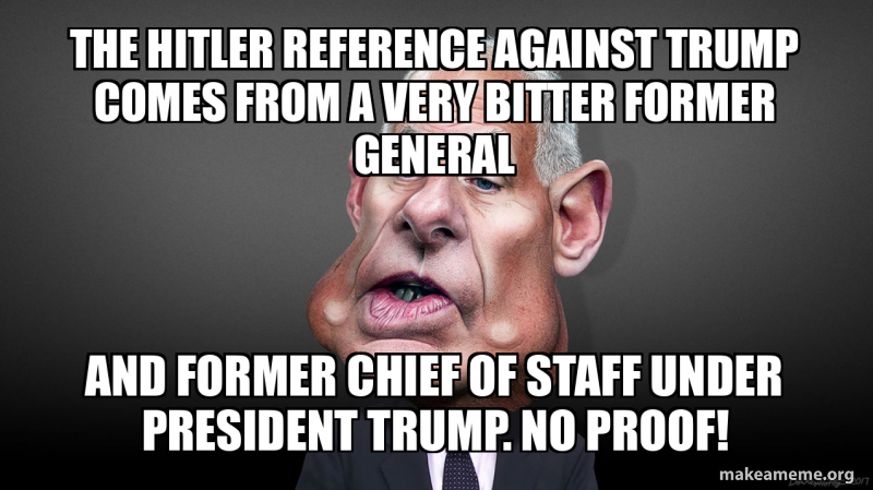 The Hitler reference against Trump comes from a very bitter former ...