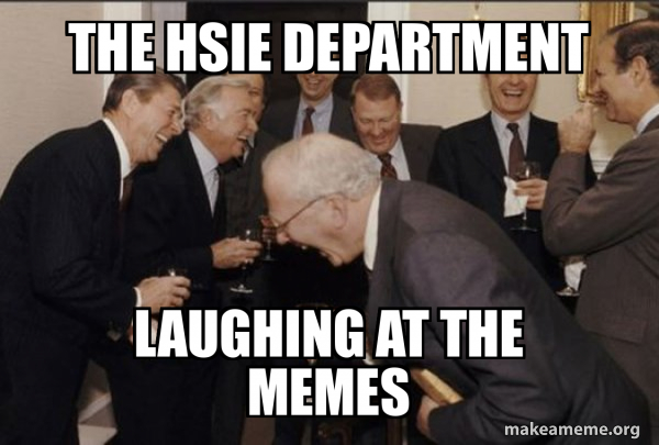 The HSIE department Laughing at the memes - Laughing Men in Suits | And ...