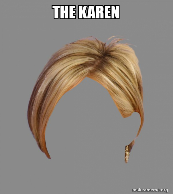 The Karen - The Karen Hair Meme Generator