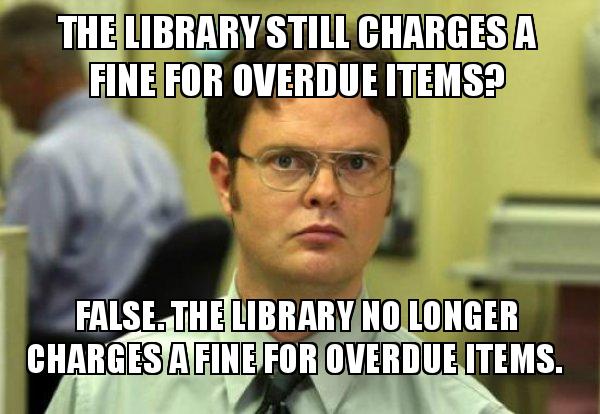 Library Fines Memes