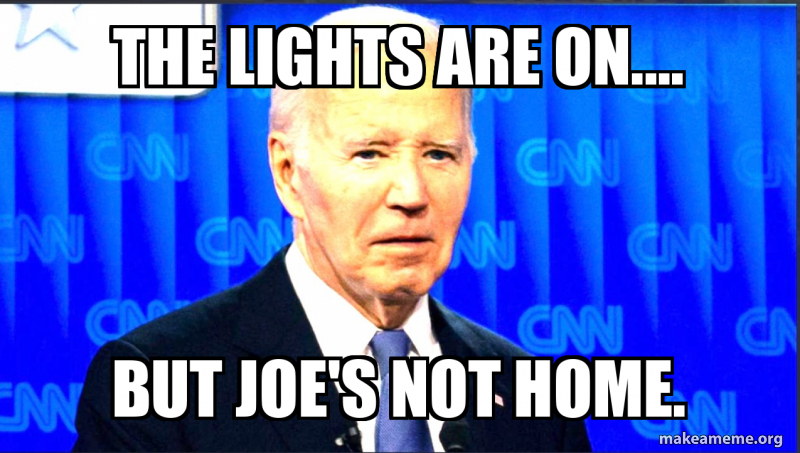 The lights are on.... but Joe's not home. Meme Generator