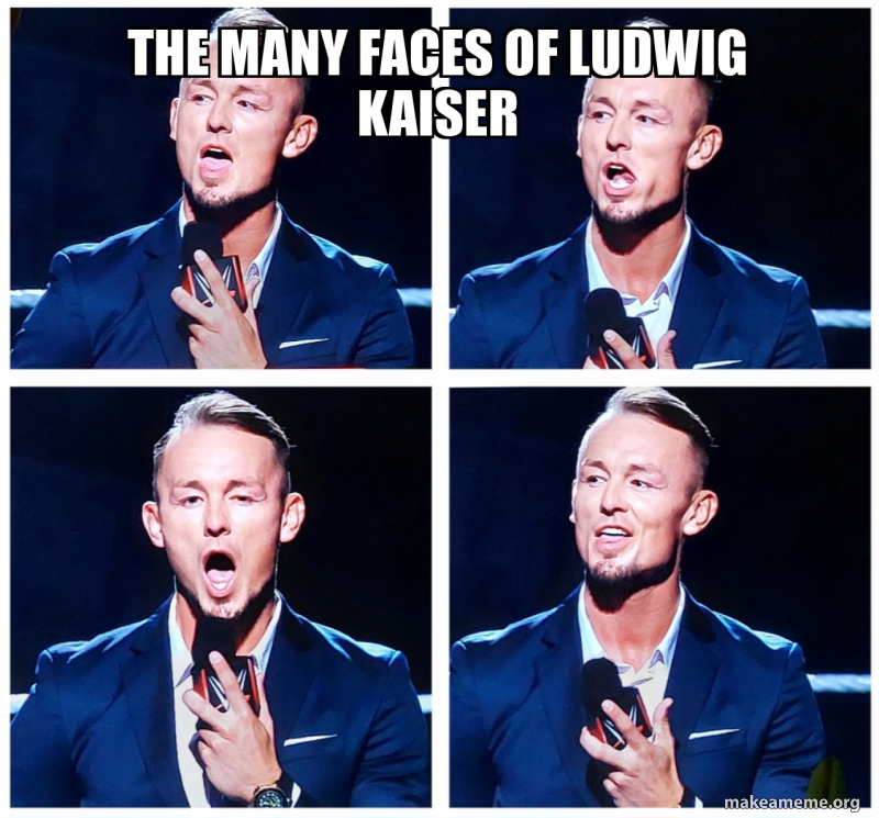 The many faces of ludwig kaiser Meme Generator