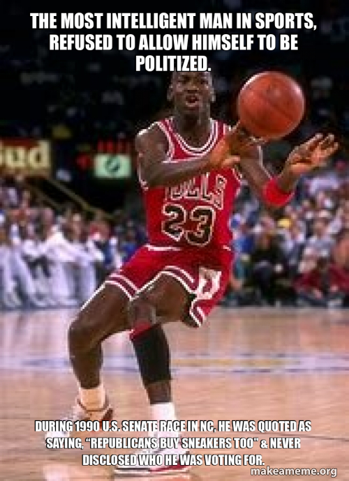 The most intelligent man in sports, refused to allow himself to be ...